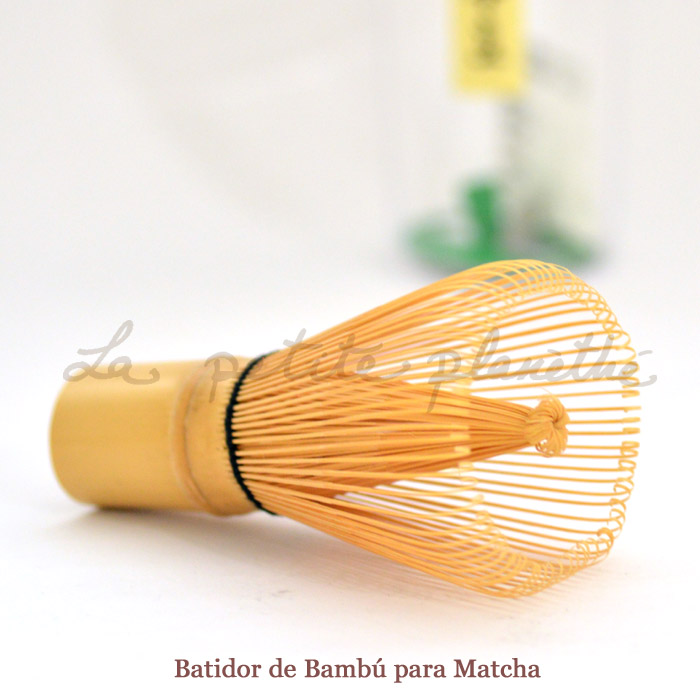 Batidor para Matcha de bambú (Chasen), 80 púas.